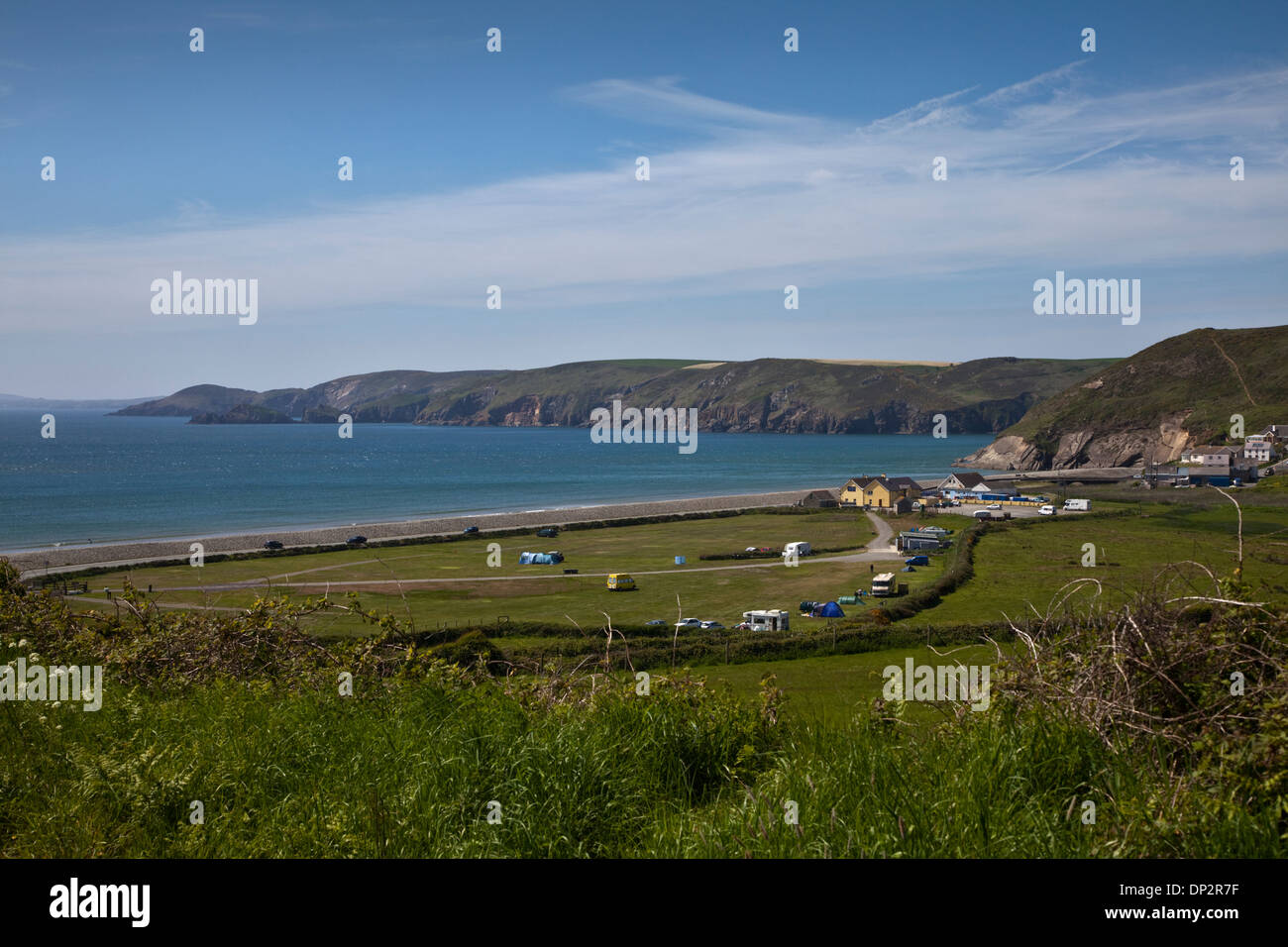 St brides bay hi-res stock photography and images - Alamy