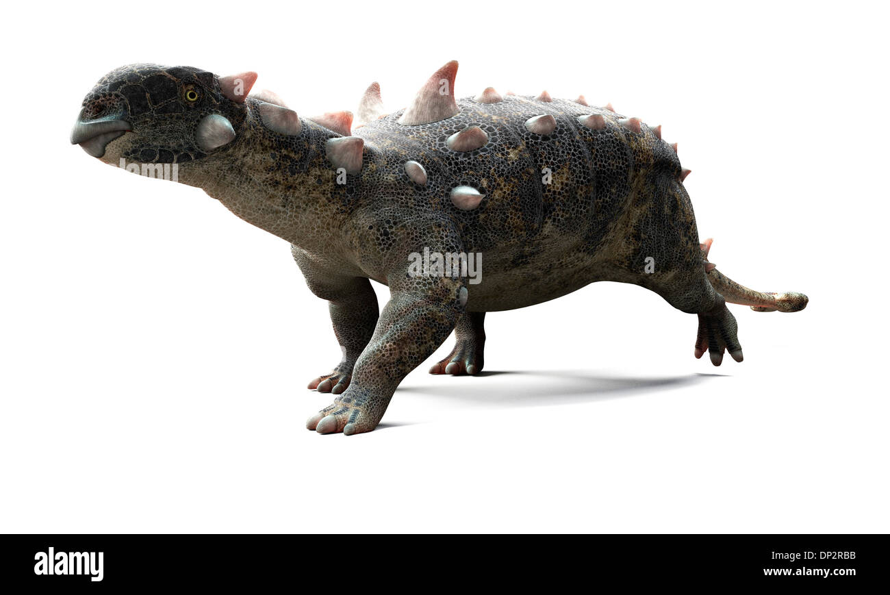 Euoplocephalus dinosaur, artwork Stock Photo - Alamy