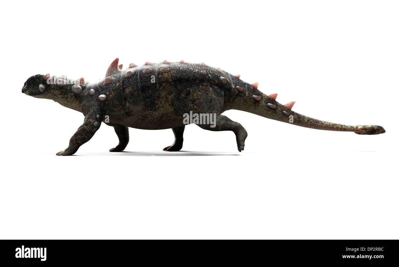 Euoplocephalus dinosaur, artwork Stock Photo - Alamy