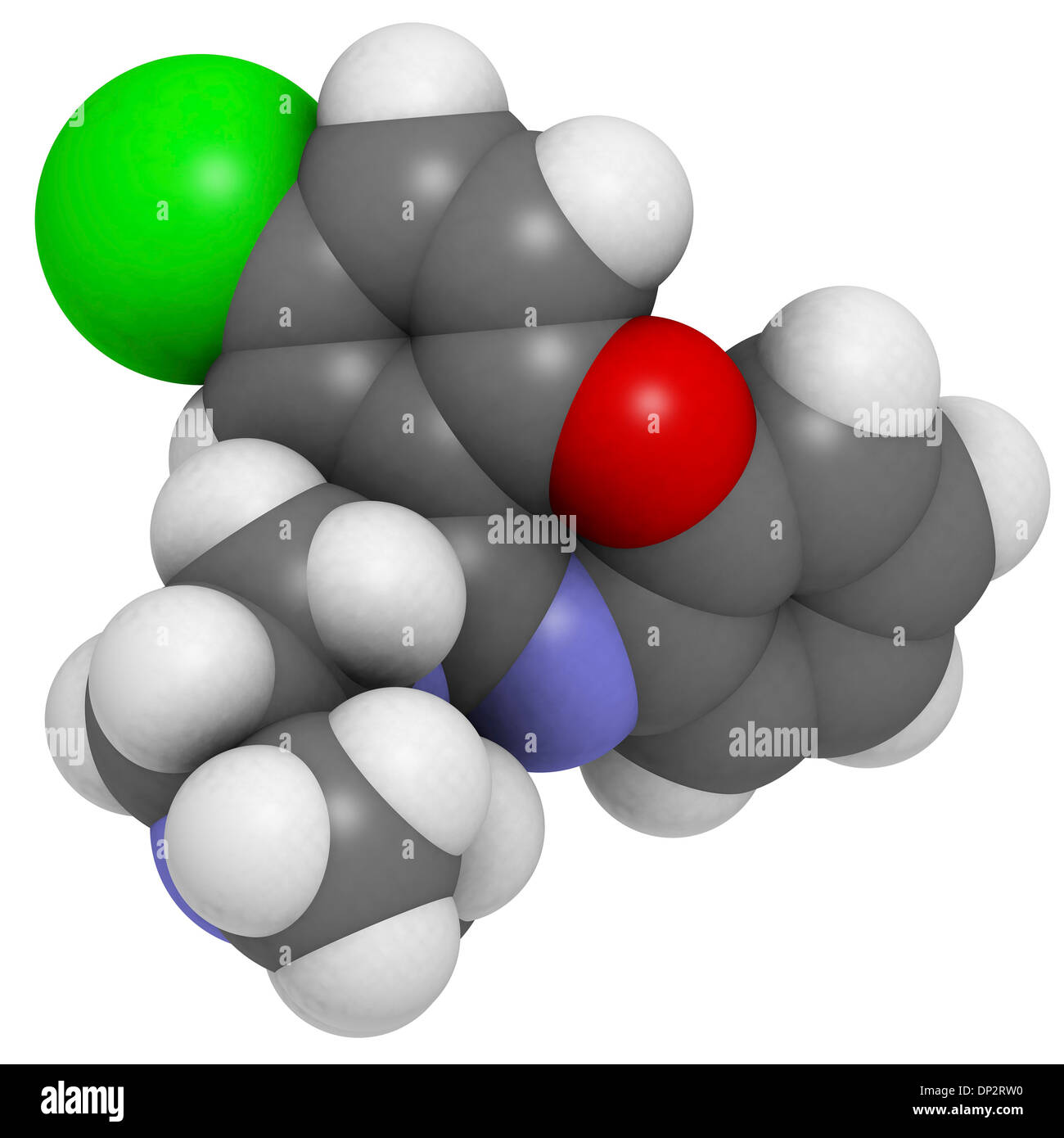 Loxapine antipsychotic drug molecule hi-res stock photography and ...