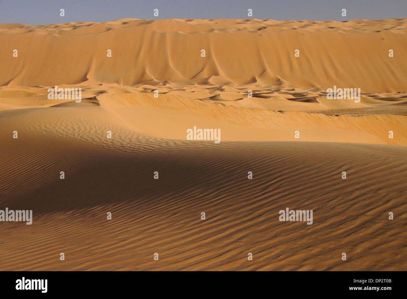 Contours of sand dunes at Liwa, Abu Dhabi, UAE Stock Photo - Alamy