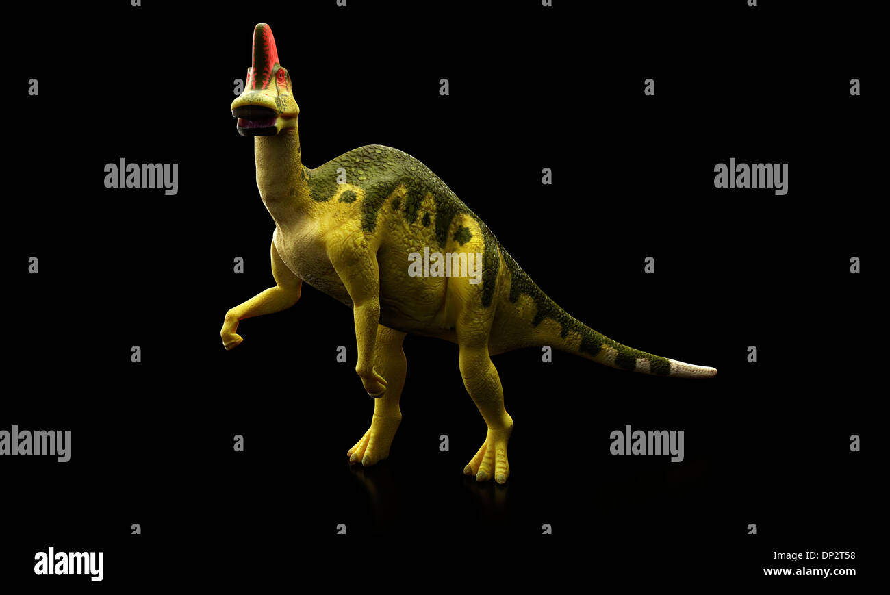 Hadrosaurus dinosaur, artwork Stock Photo - Alamy
