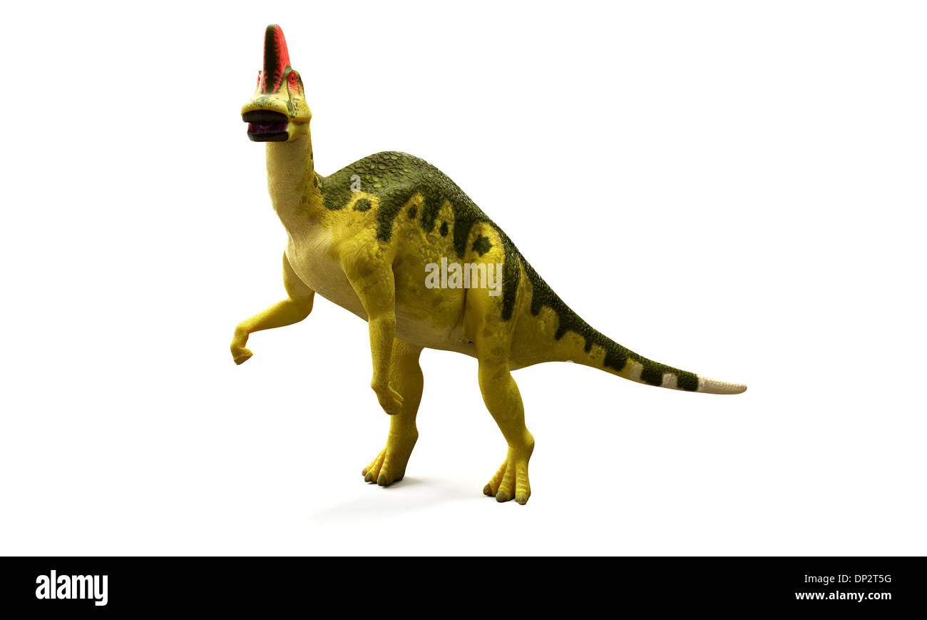 Hadrosaurus dinosaur, artwork Stock Photo - Alamy