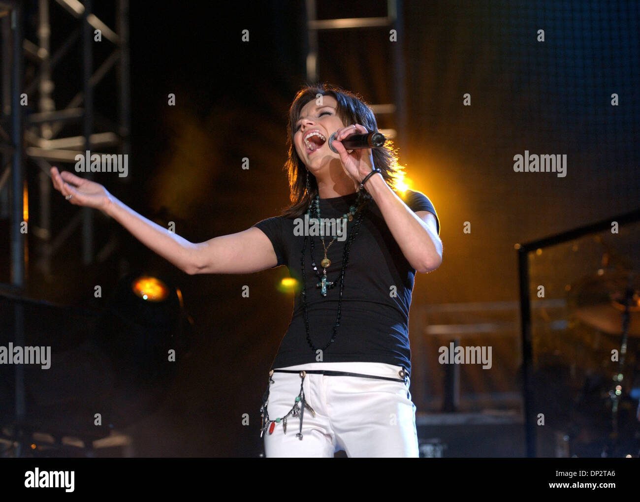 Jun 10, 2006; Nashville, TN, USA; Singer MARTINA MCBRIDE performs live ...