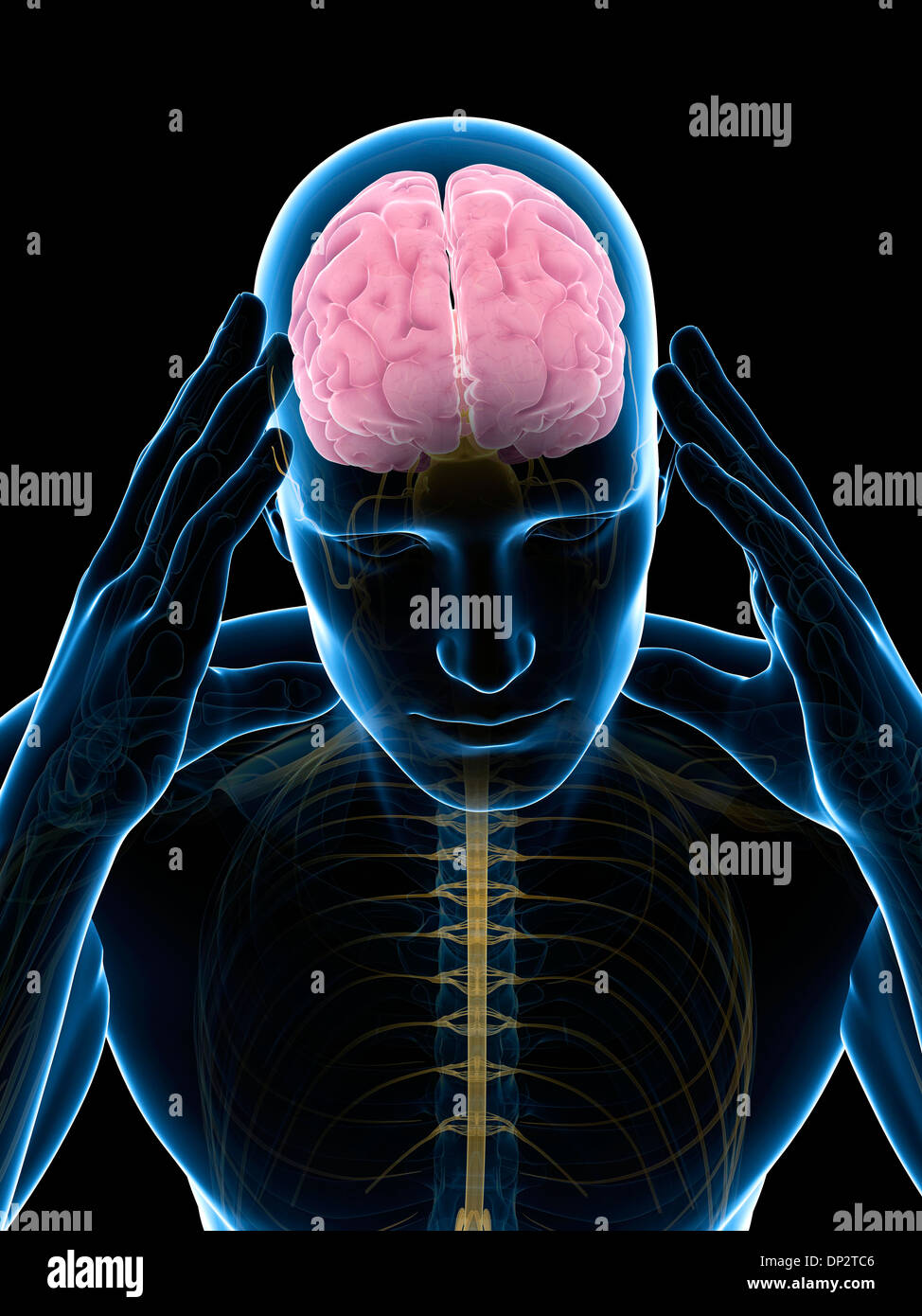Headache representation hi-res stock photography and images - Alamy