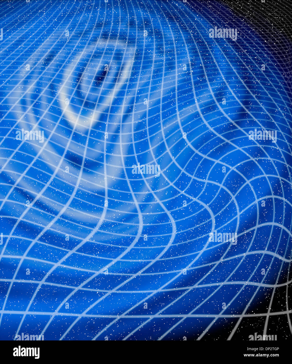 Ripples in space-time, artwork Stock Photo - Alamy