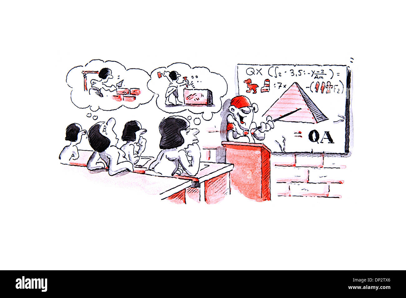Vocational training, artwork Stock Photo - Alamy