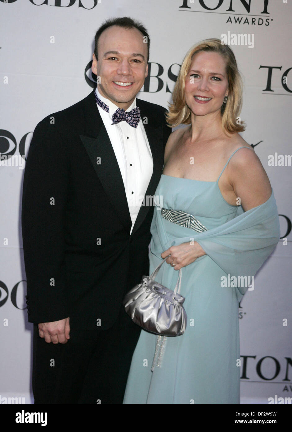 Jun 11, 2006; New York, NY, USA; Actor DANNY BURSTEIN and REBECCA LUKER ...