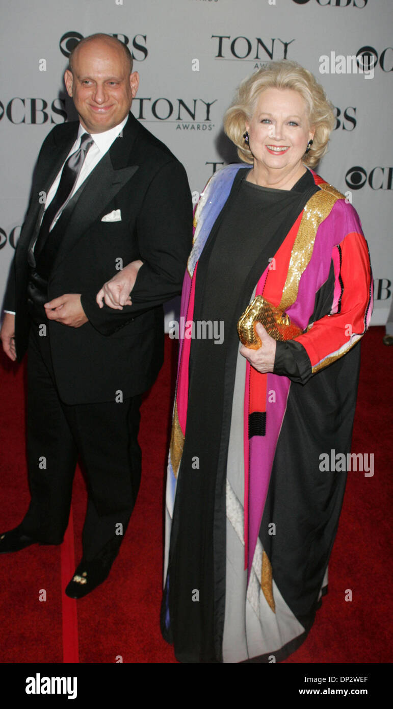 Jun 11, 2006; New York, NY, USA; Singer BARBARA COOK and SON at the ...