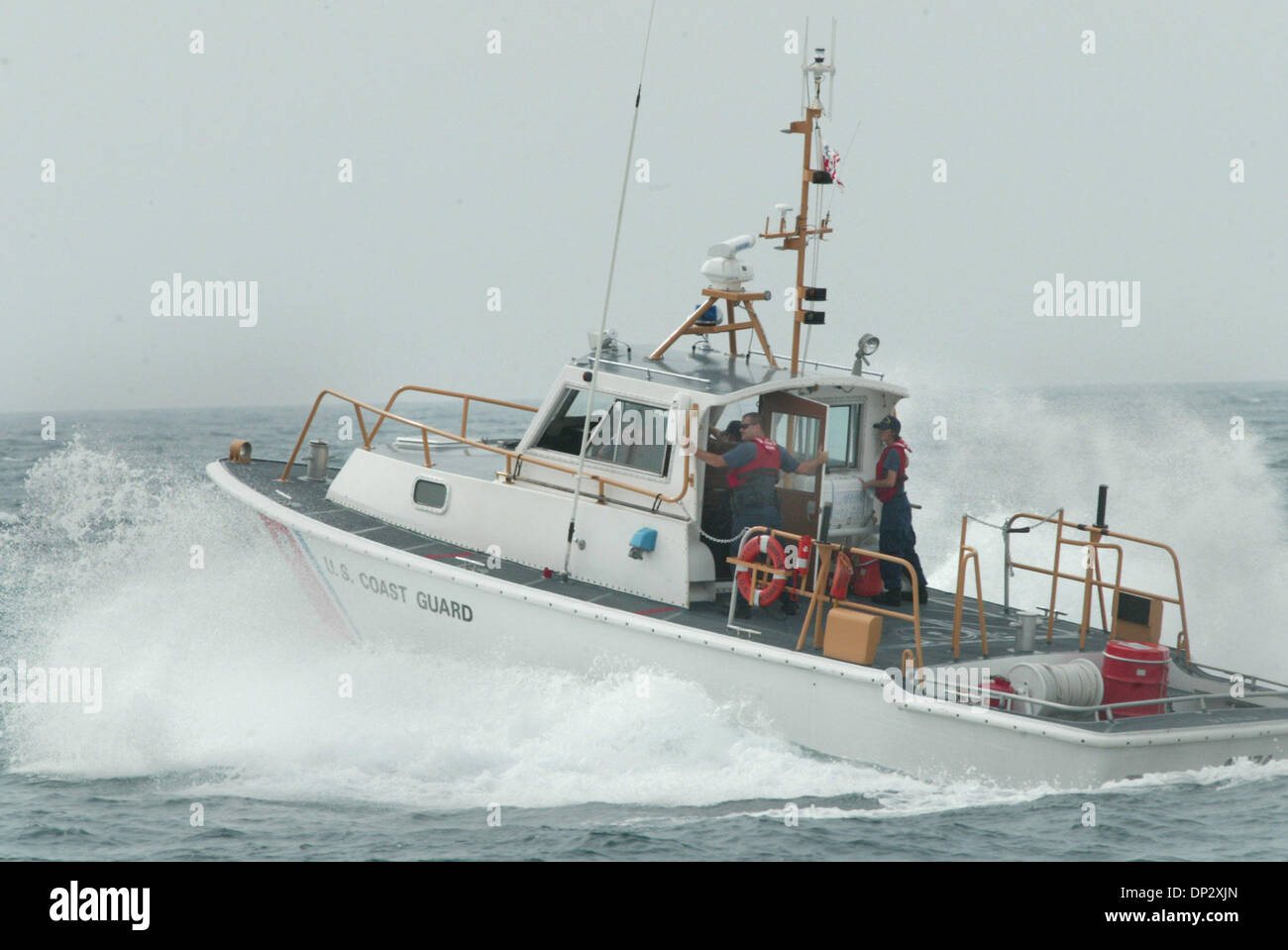 Jun 12, 2006; Palm Beach Shores, FL, USA; U.S. Coast Guard utility boat ...