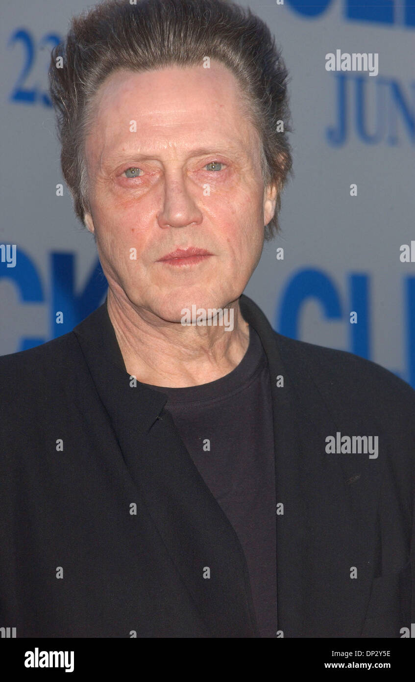 Jun 14, 2006; Los Angeles, CA, USA; Actor CHRISTOPHER WALKEN at the ...