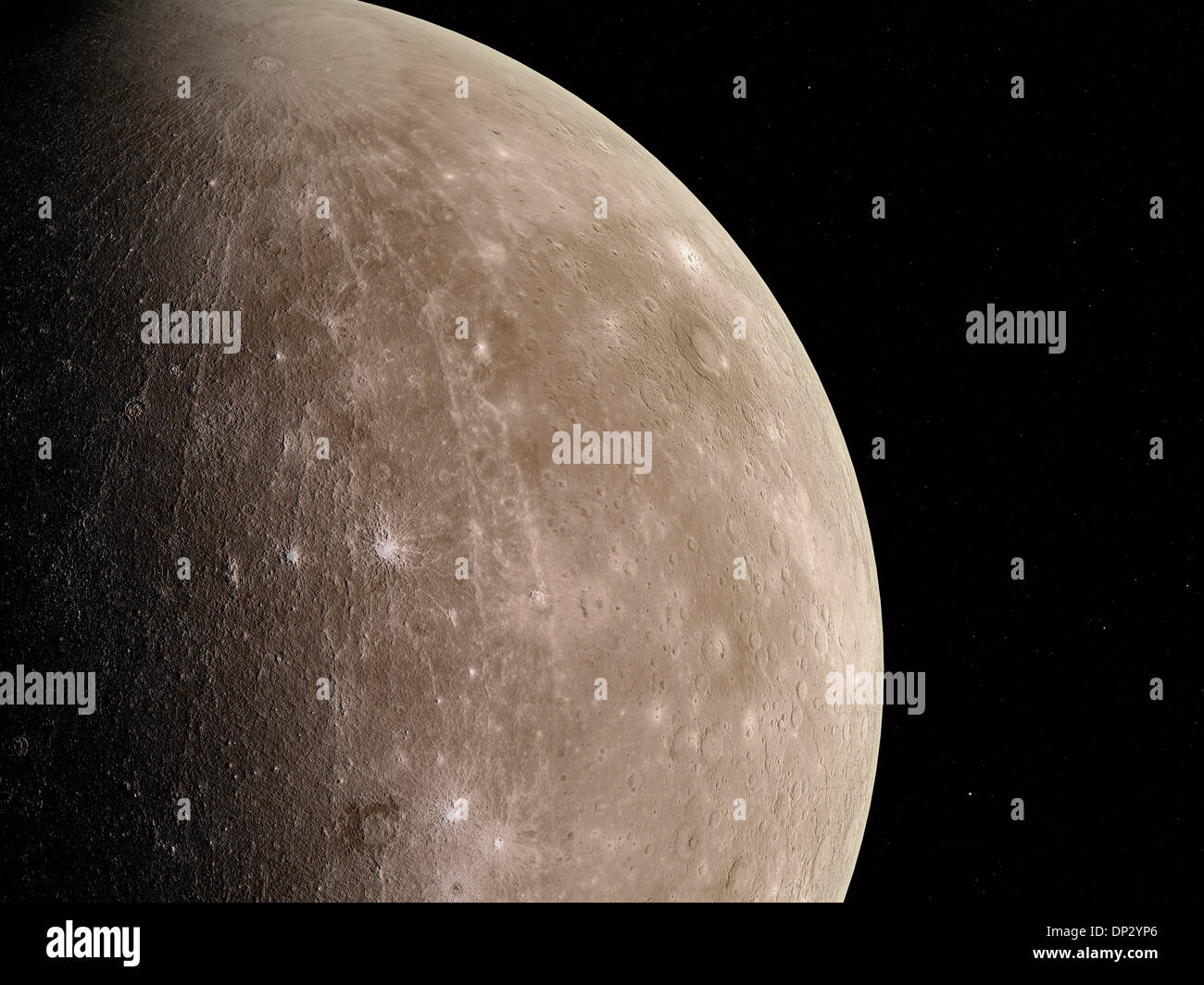 Planet mercury detail hi-res stock photography and images - Alamy
