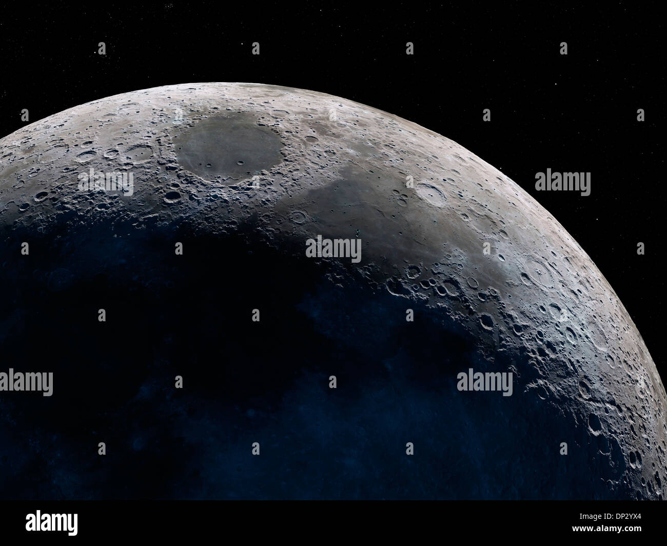 Moon artwork hi-res stock photography and images - Alamy