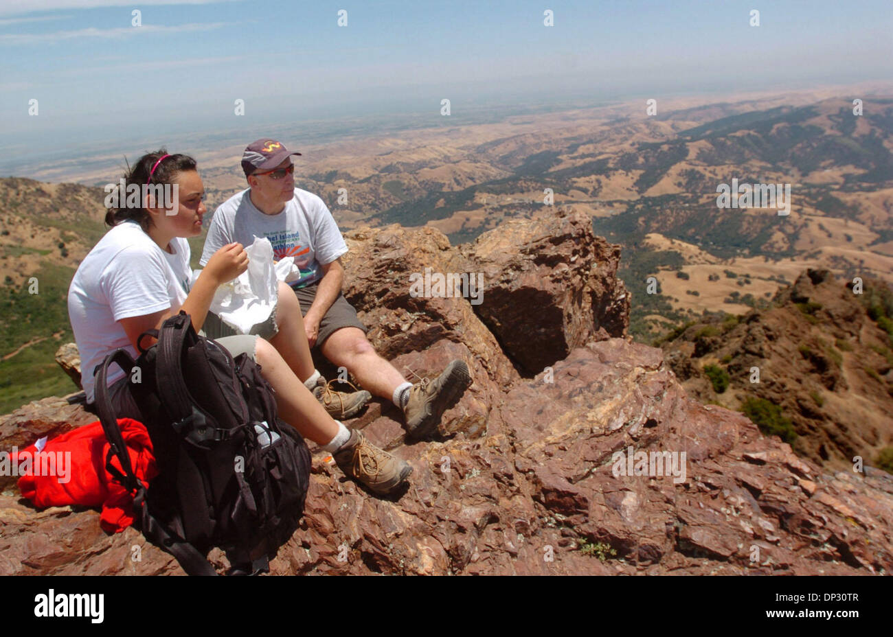 Jun 14, 2006; Mt. Diablo, CA, USA; Roman and his daughter Audrey ...
