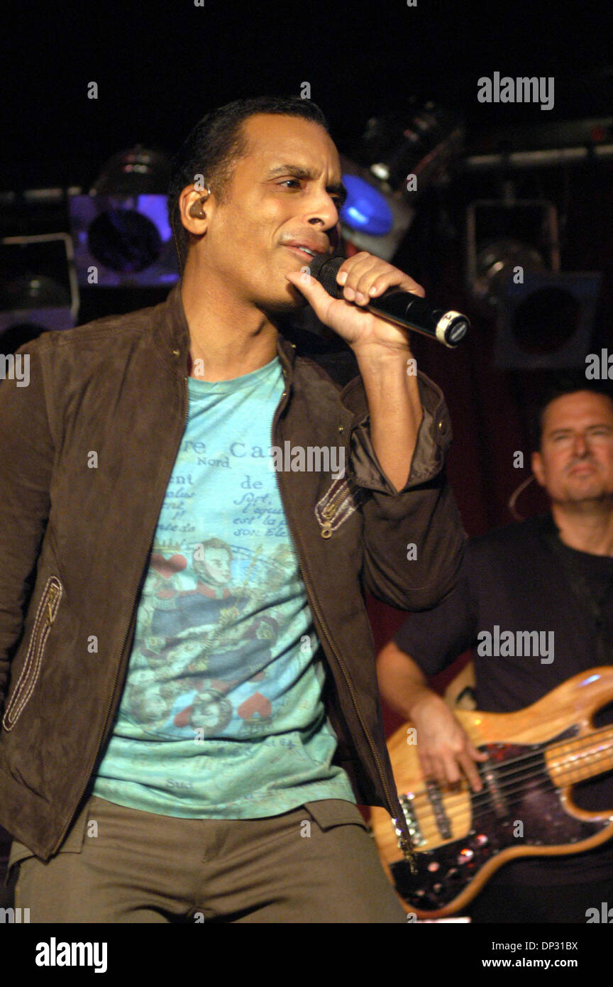 Jun 15, 2006; New York, NY, USA; Singer JON SECADA performing live in ...