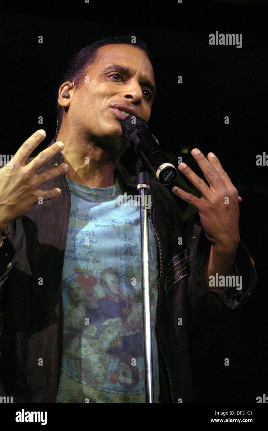 Jun 15, 2006; New York, NY, USA; Singer JON SECADA performing live in ...