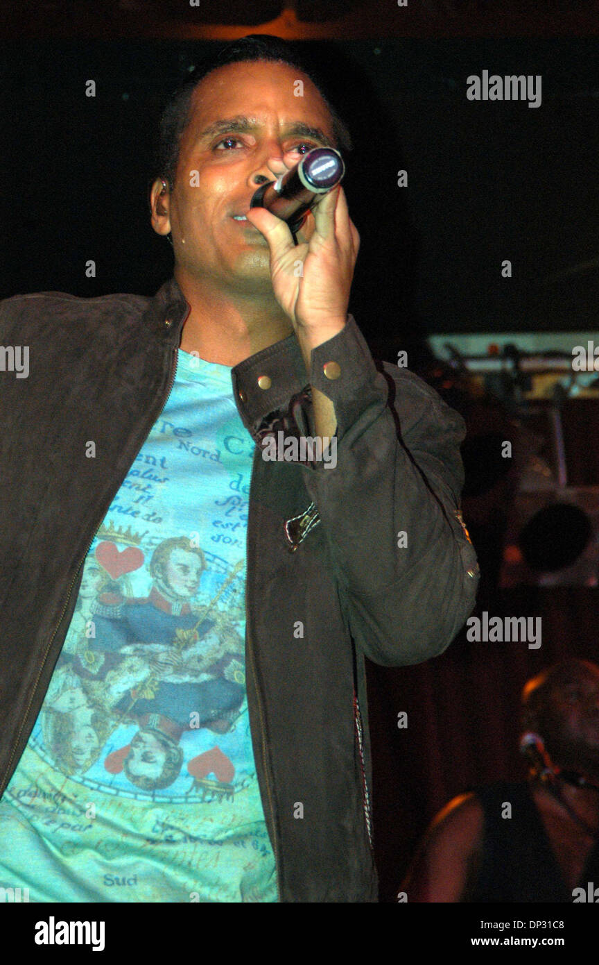 Jun 15, 2006; New York, NY, USA; Singer JON SECADA performing live in ...