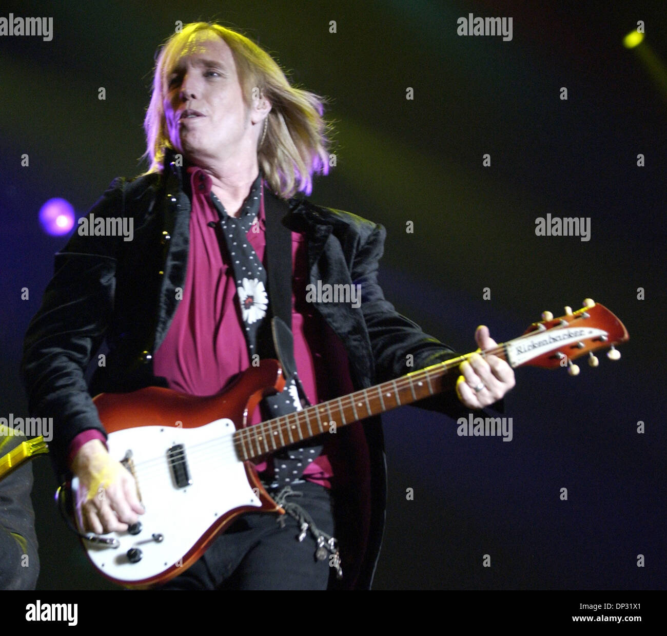 Jun 16, 2006; Manchester, TN, USA; Musicians Tom Petty & The ...
