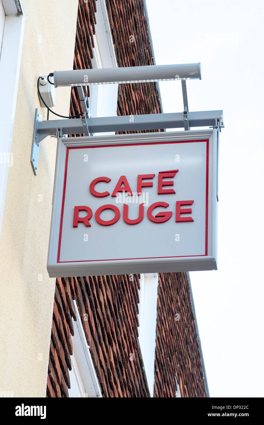 Cafe rouge logo hi-res stock photography and images - Alamy