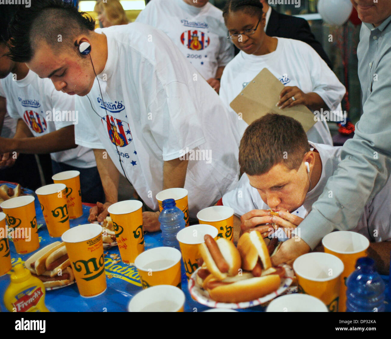 Jun 17, 2006; Bloomington, MN, USA; Left to right:Patrick Bertoletti ...