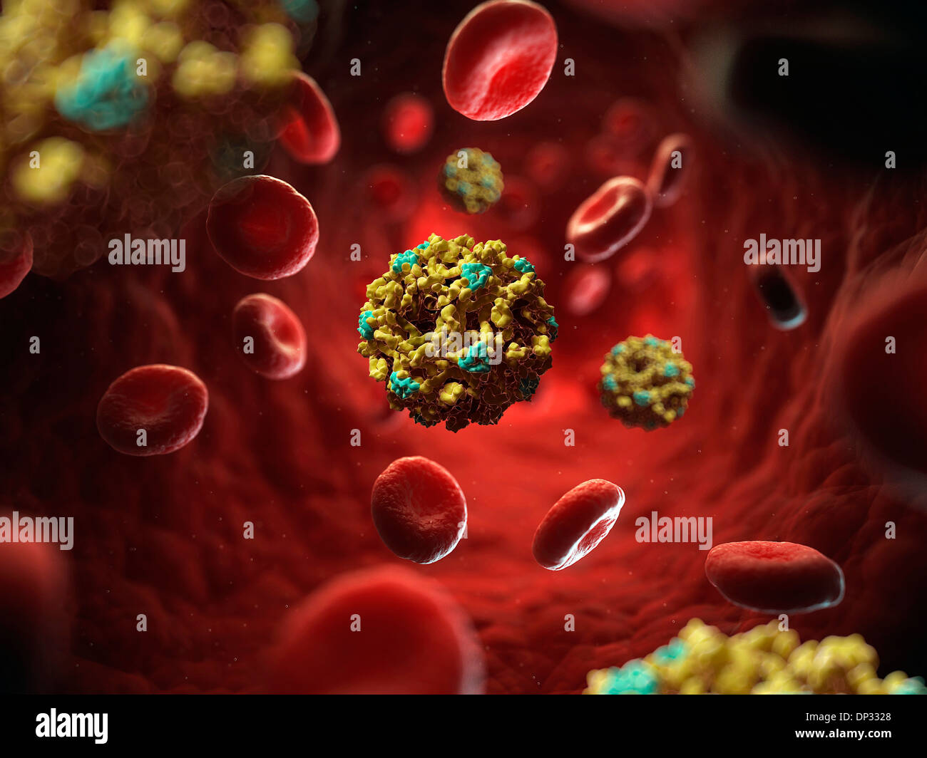 West nile virus particle hi-res stock photography and images - Alamy