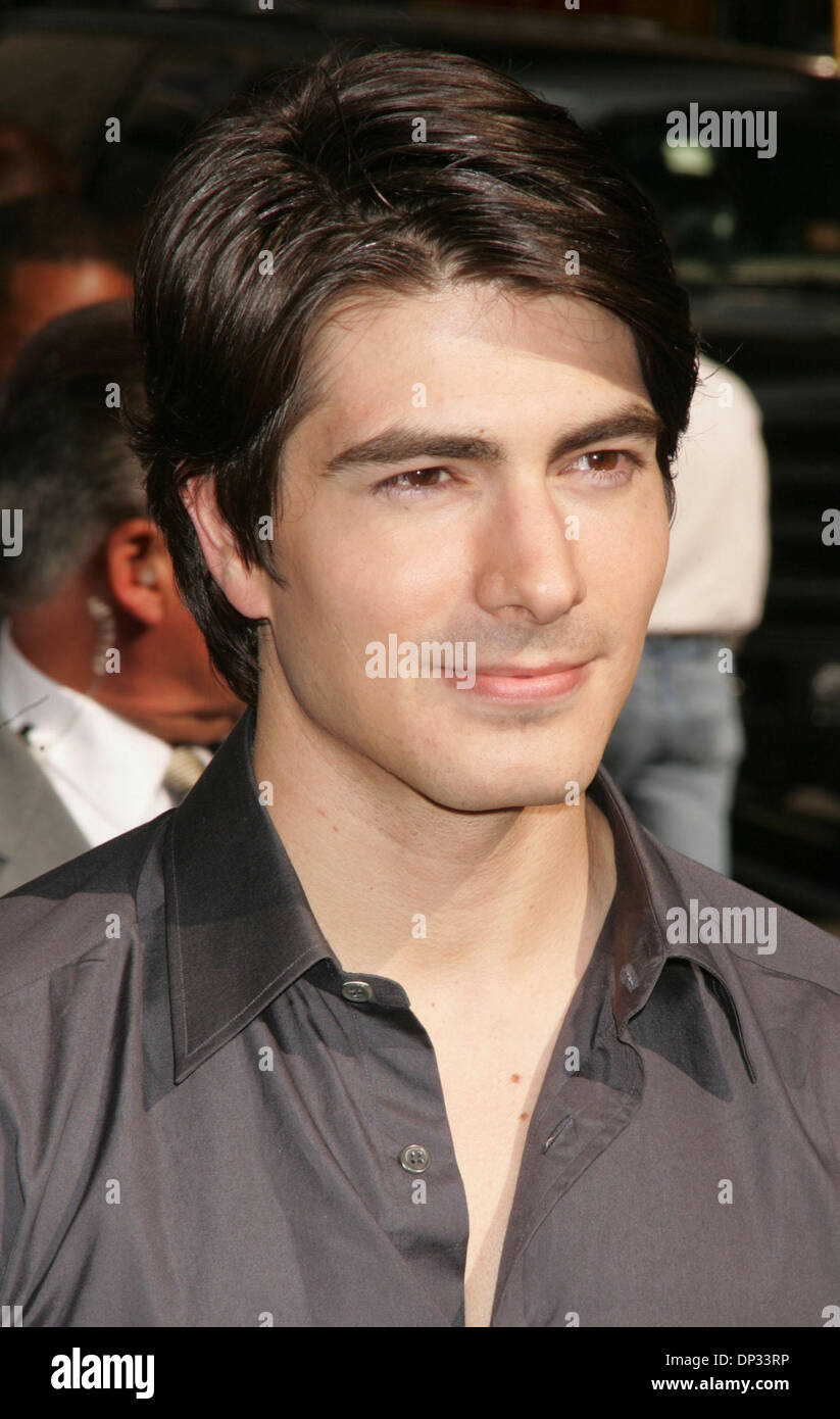 Jun 2O, 2006; New York, NY, USA; 'Superman' actor BRANDON ROUTH at his ...