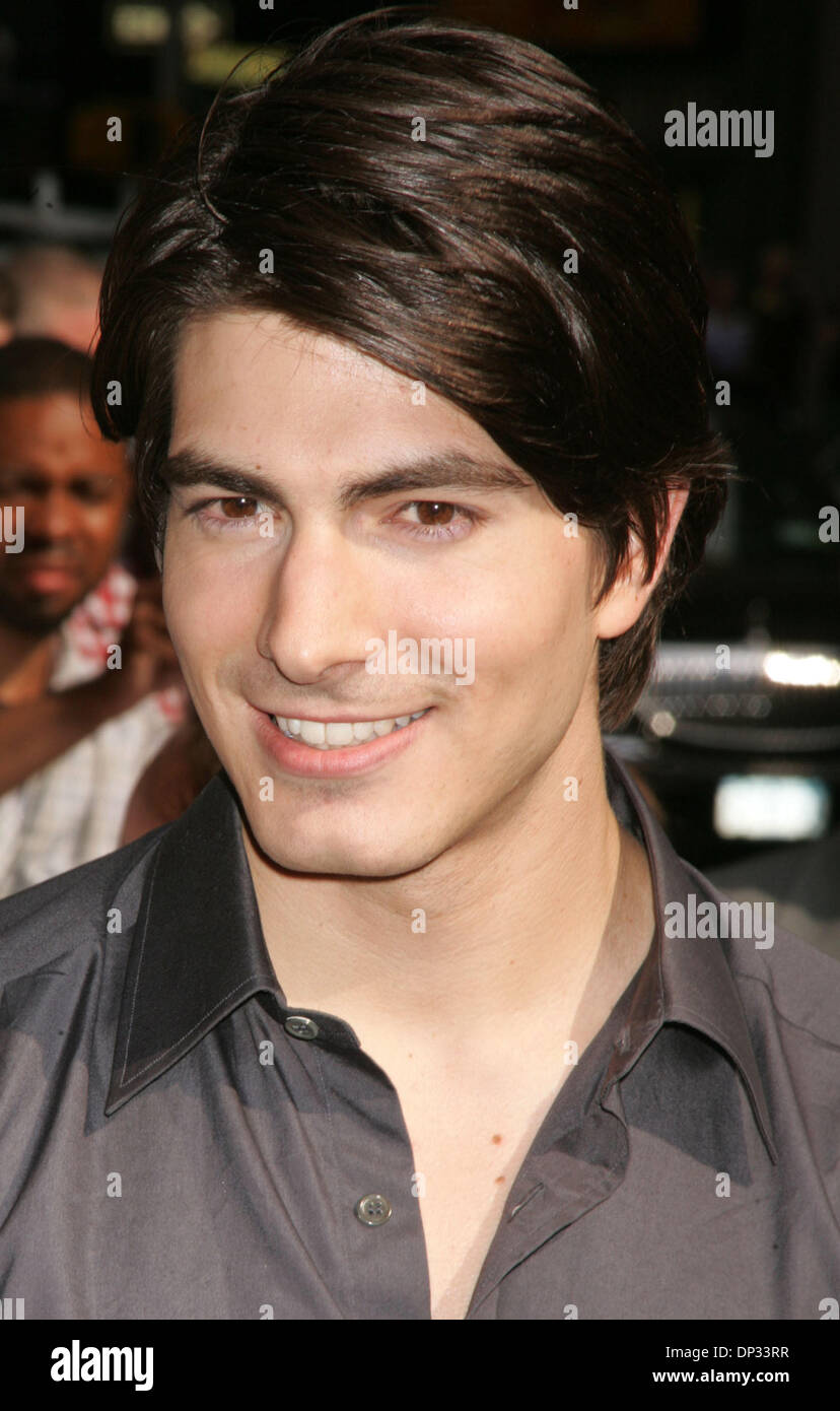 Jun 2O, 2006; New York, NY, USA; 'Superman' actor BRANDON ROUTH at his ...
