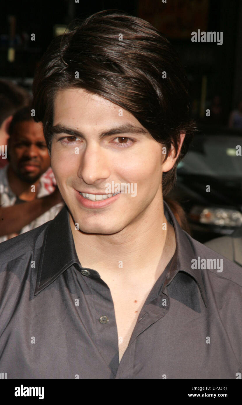 Jun 2O, 2006; New York, NY, USA; 'Superman' actor BRANDON ROUTH at his ...