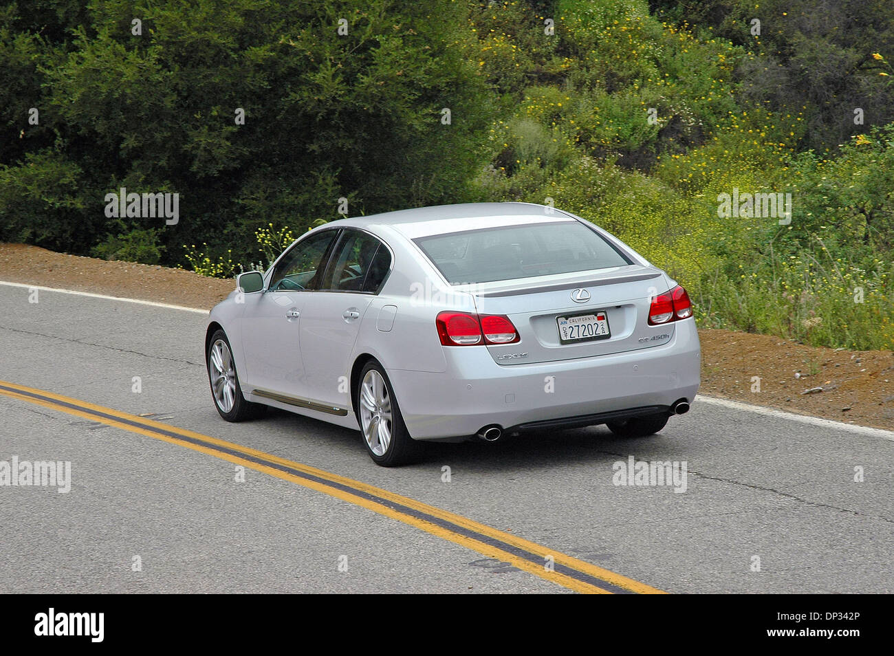 Jun 21, 2006; Los Angeles, CA, USA; Rear Action 2007 Lexus GS450h ...