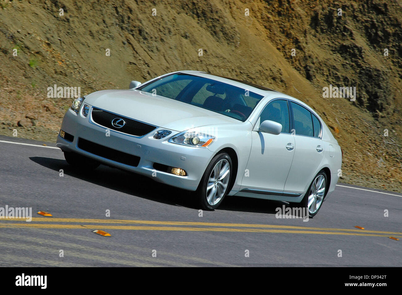 Jun 21, 2006; Los Angeles, CA, USA; Head on Action 2007 Lexus GS450h ...