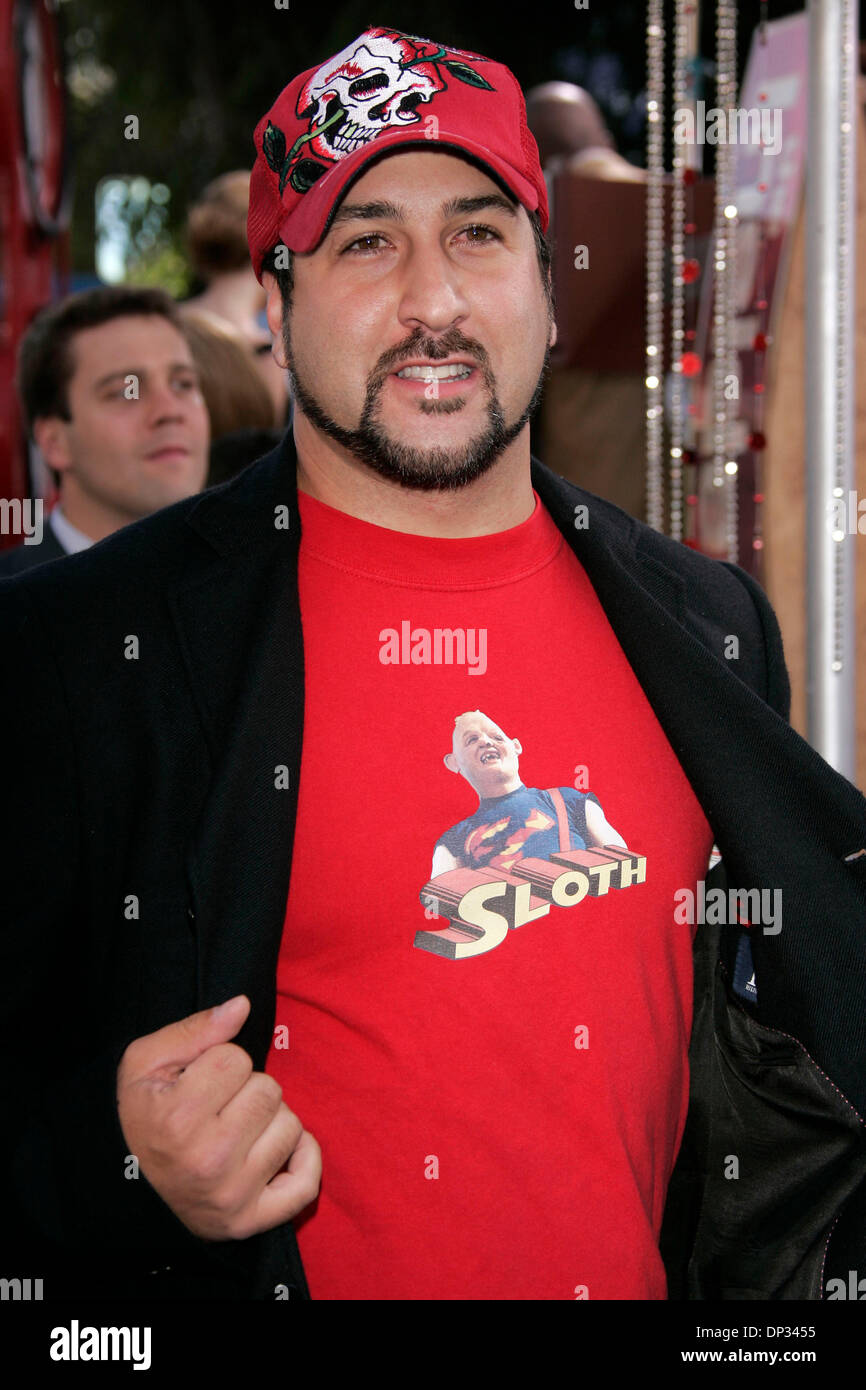 Jun 21, 2006; Westwood, California, USA; Singer JOEY FATONE at the ...