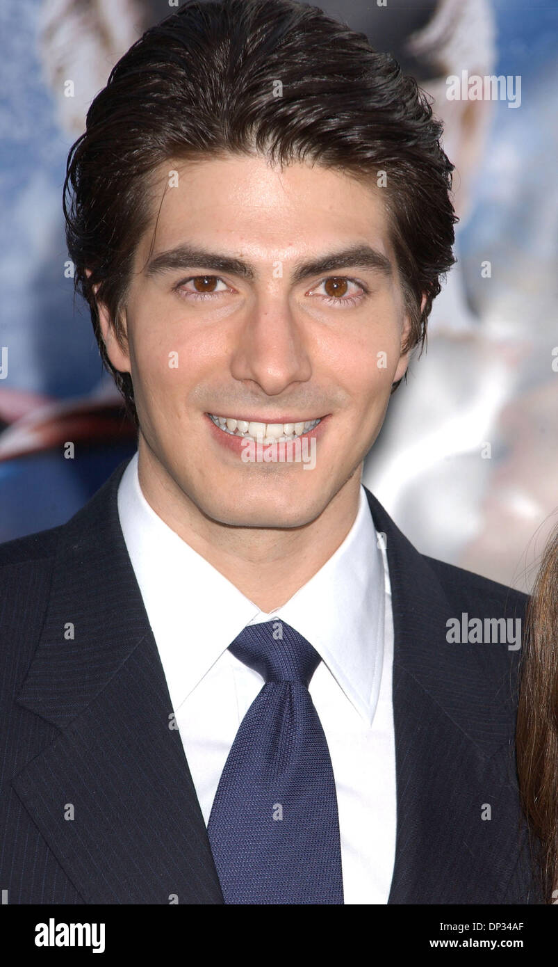 Jun 21, 2006; Los Angeles, CA, USA; Actor BRANDON ROUTH at the ...