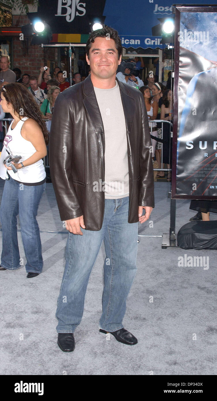 Jun 21, 2006; Los Angeles, CA, USA; Actor DEAN CAIN at the 'Superman ...