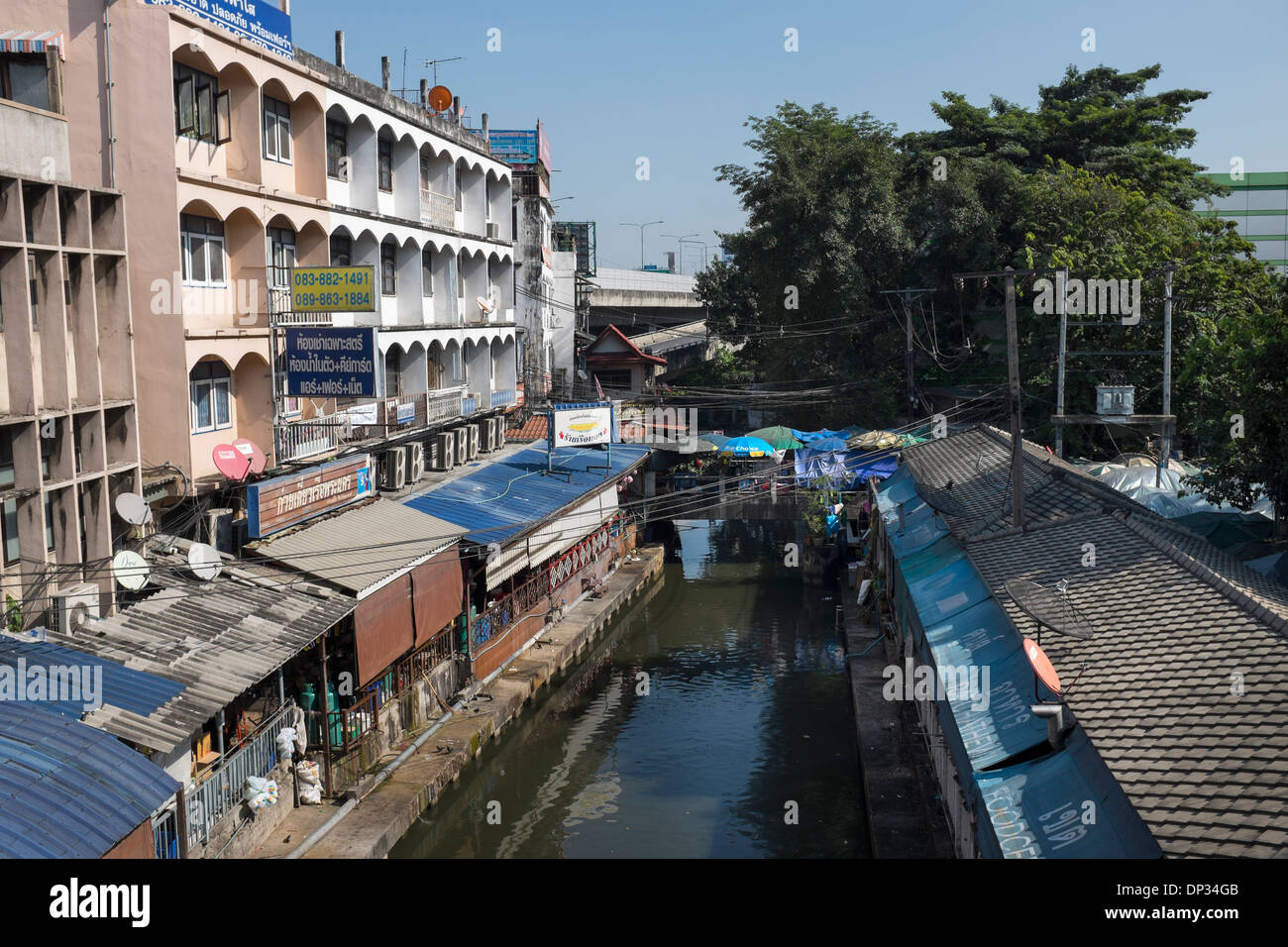 Boat Noodle Alley Bangkok Stock Photo - Alamy