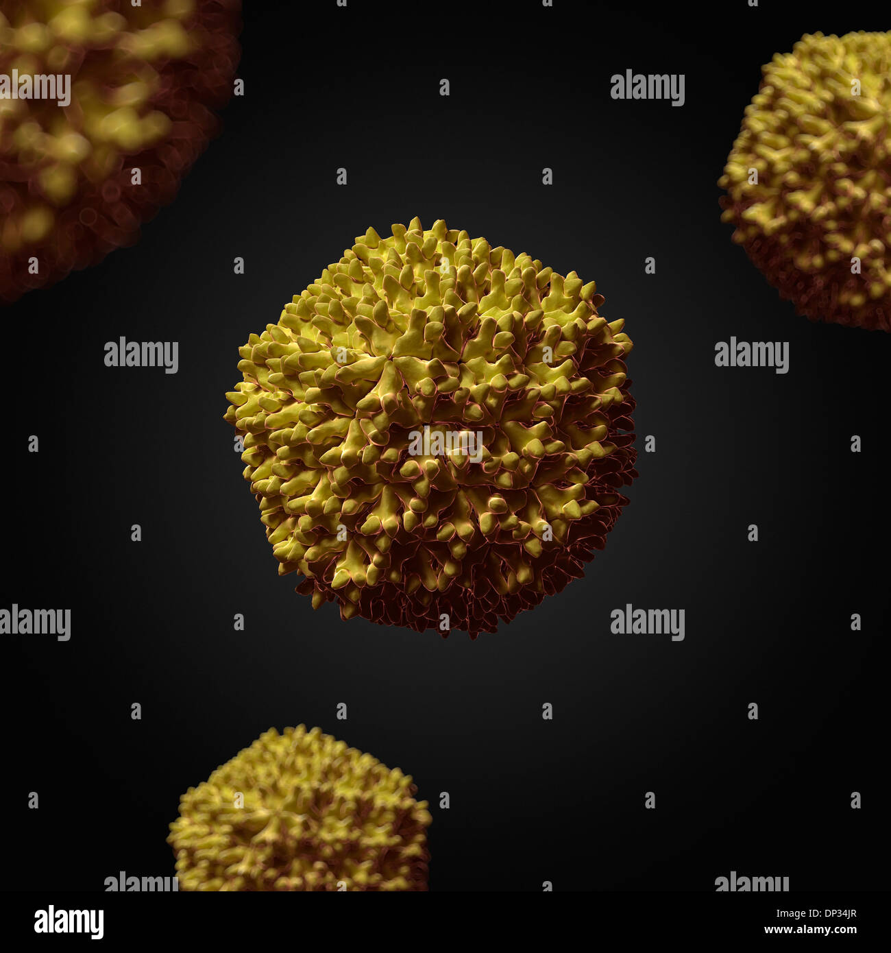 Avian infectious bursal disease virus Stock Photo - Alamy