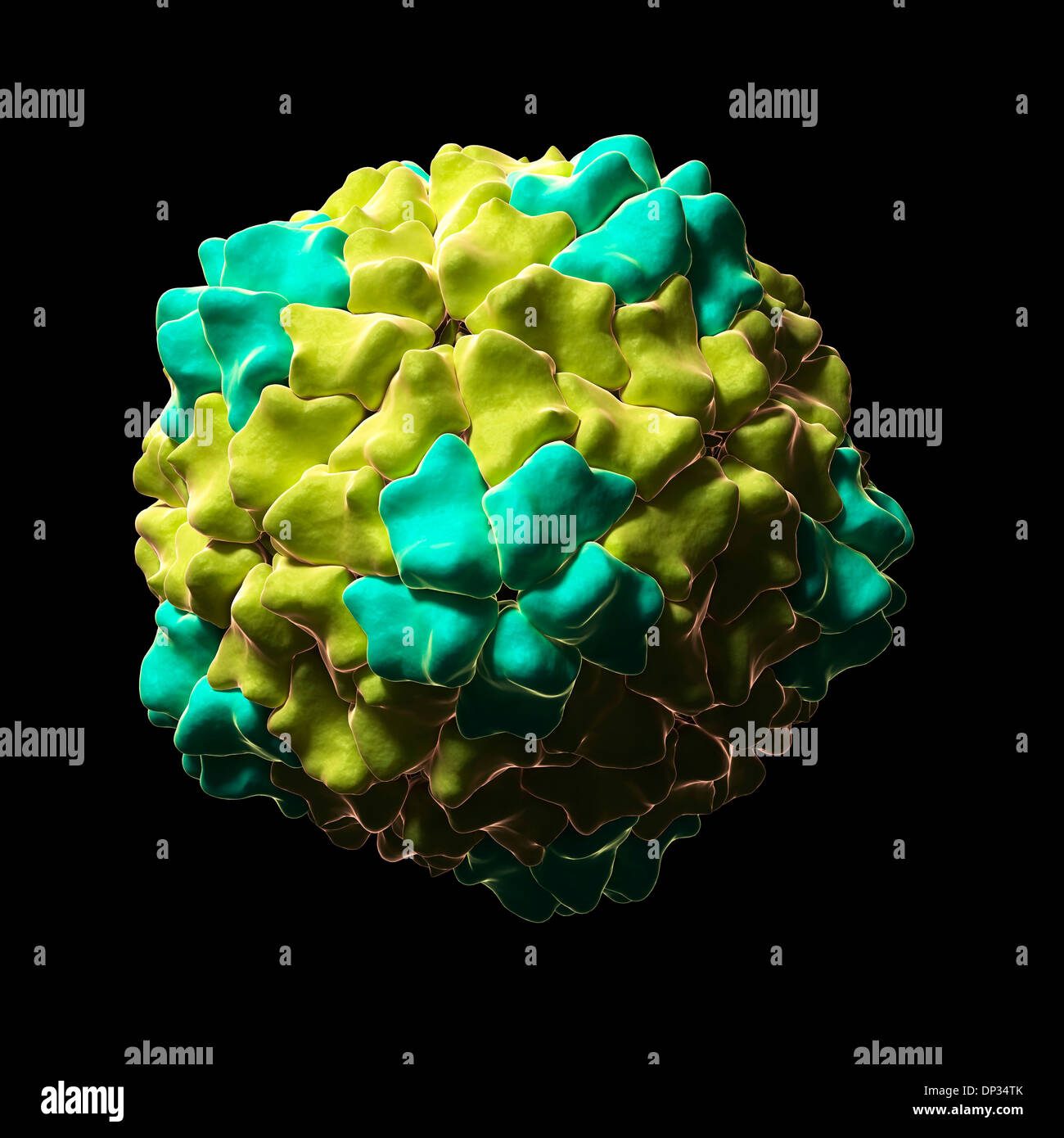 Rice yellow mottle virus, artwork Stock Photo - Alamy