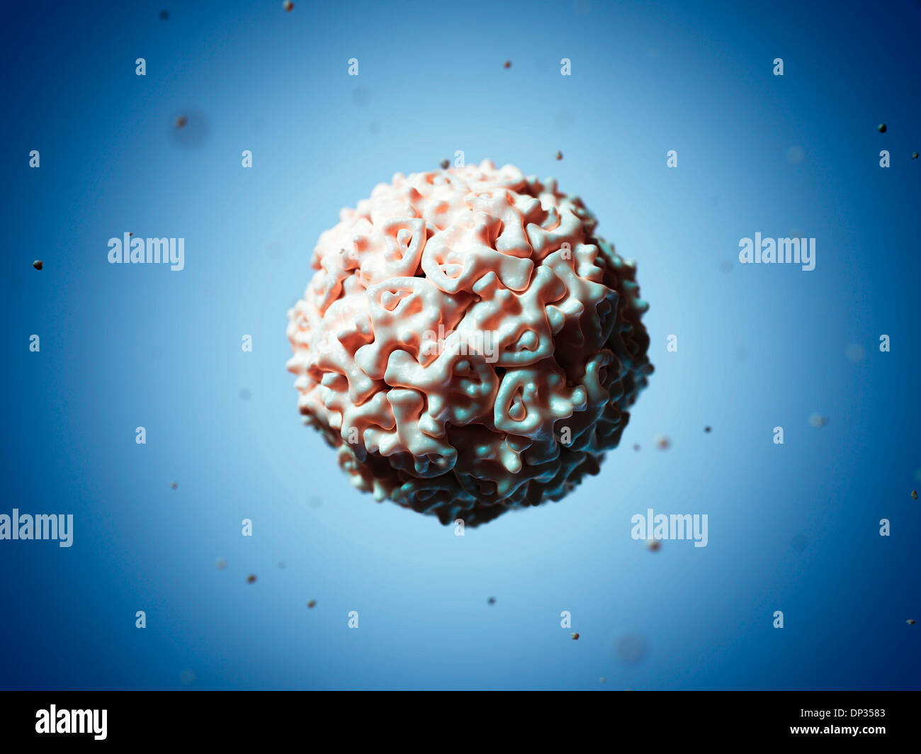 Blue particle hi-res stock photography and images - Alamy