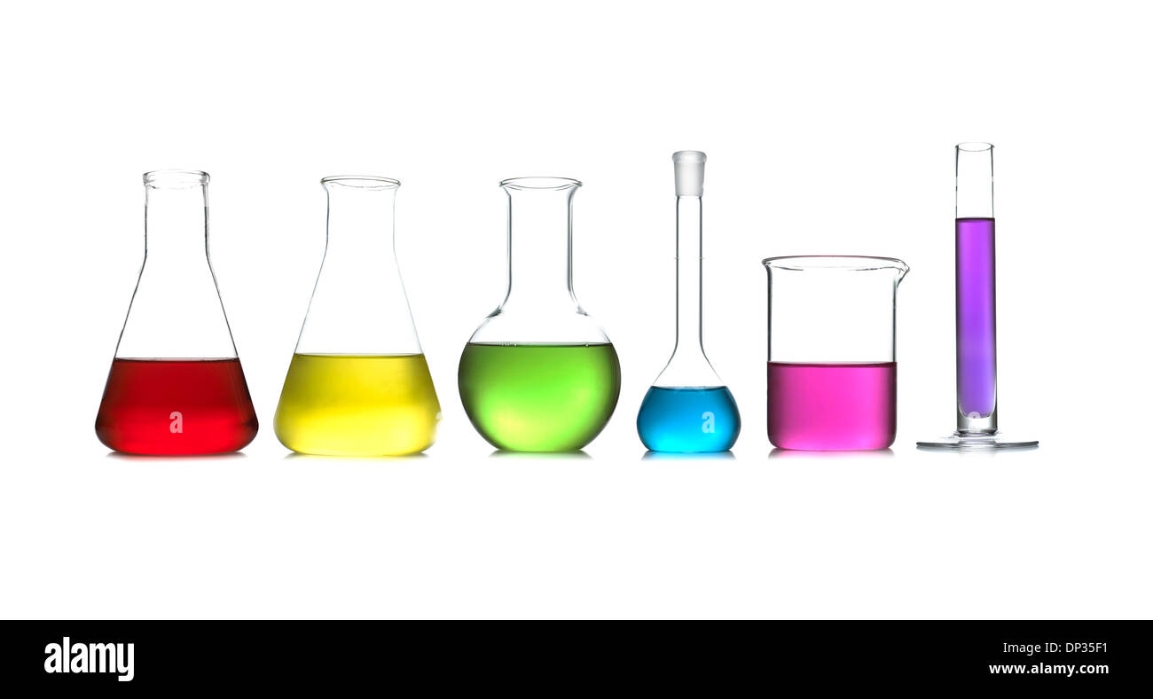 Laboratory objects Cut Out Stock Images & Pictures - Alamy