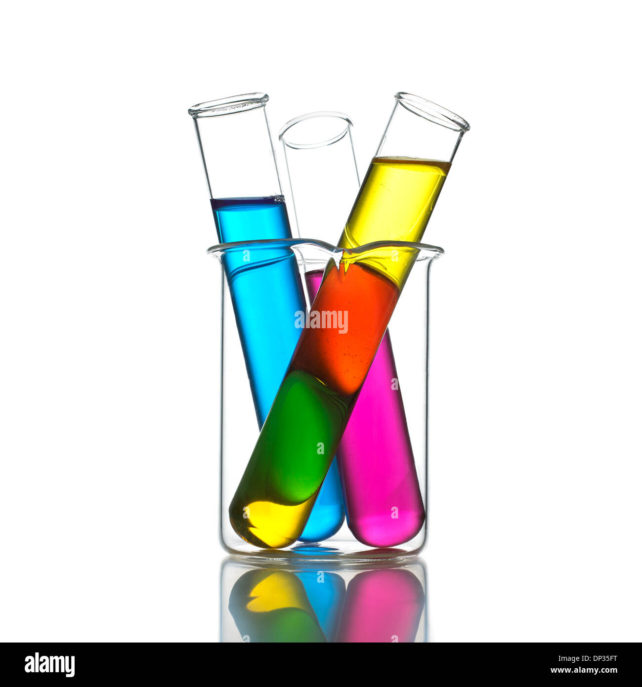 Four test tubes hi-res stock photography and images - Alamy