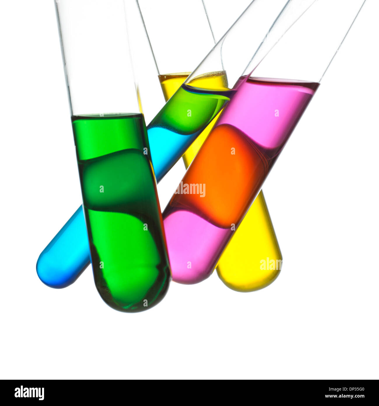 Four test tubes hi-res stock photography and images - Alamy