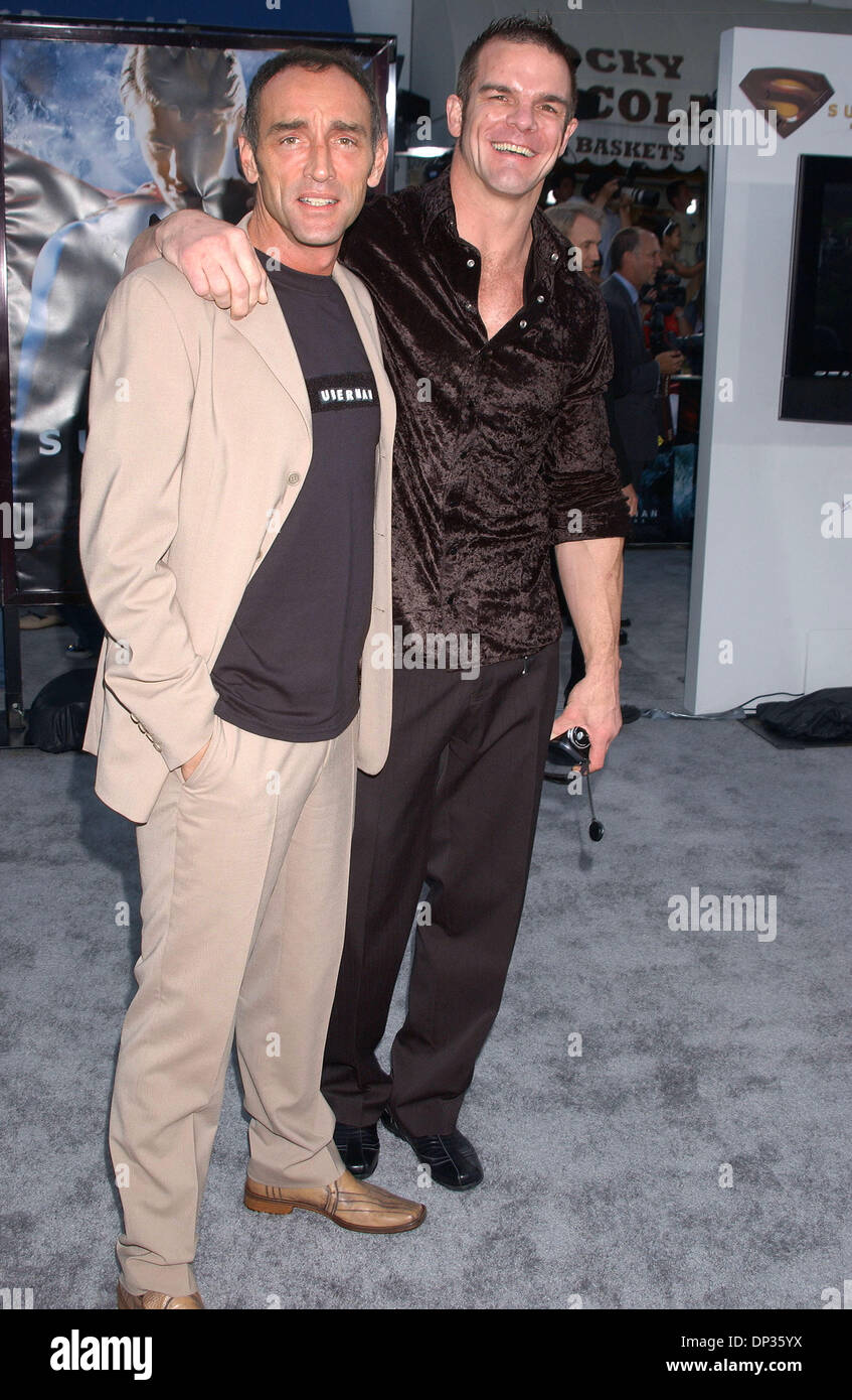 Jun 21, 2006; Los Angeles, CA, USA; Actors VINCENT STONE and IAN ...