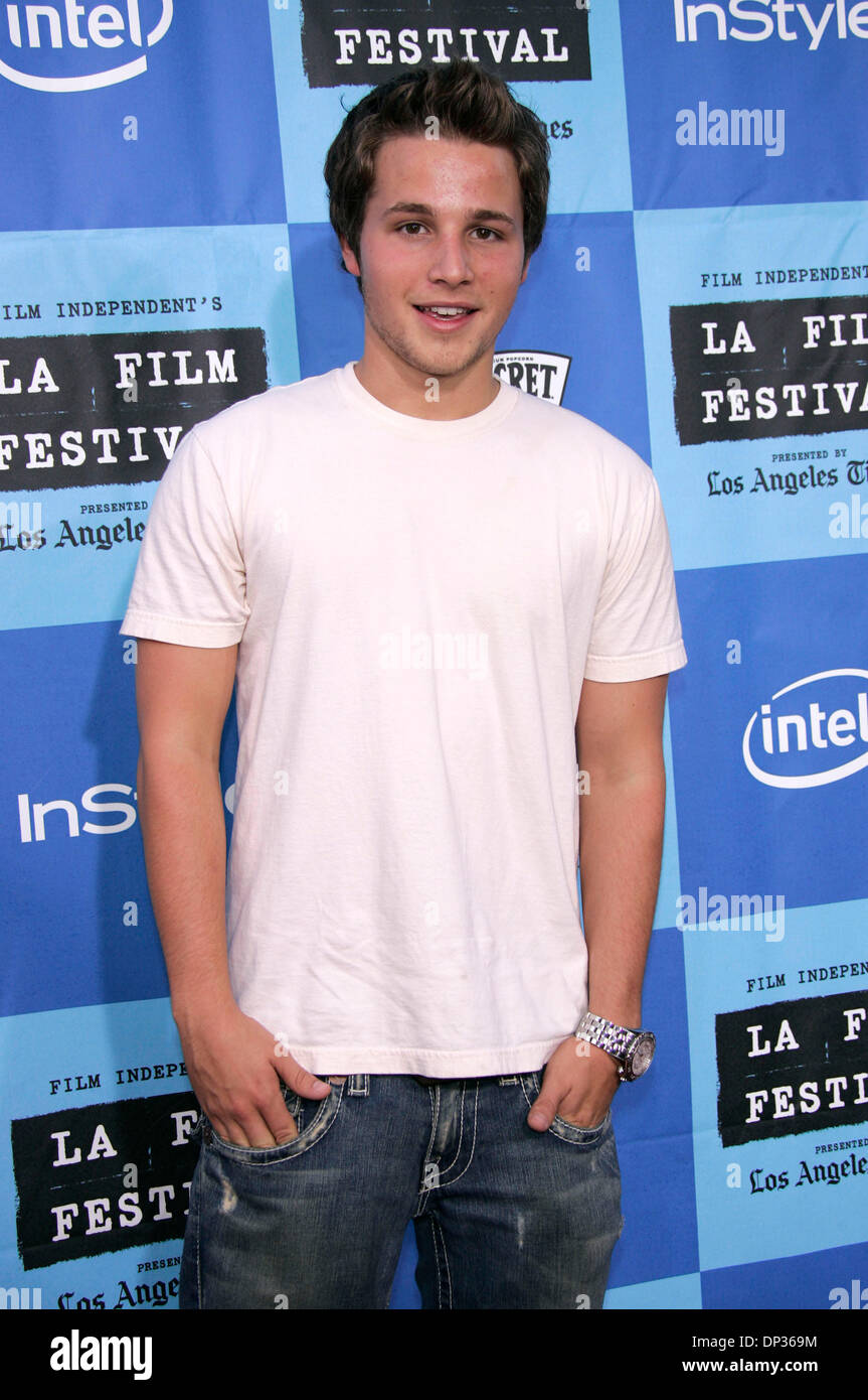 Jun 22, 2006; Westwood, California, USA; Actor SHAWN PYFROM at 'The ...