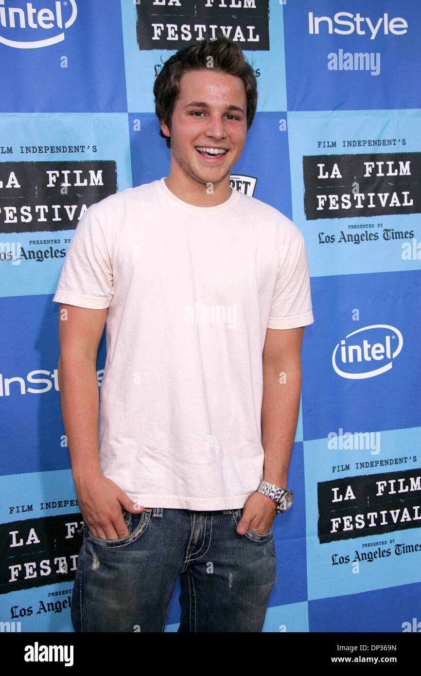 Jun 22, 2006; Westwood, California, USA; Actor SHAWN PYFROM at 'The ...