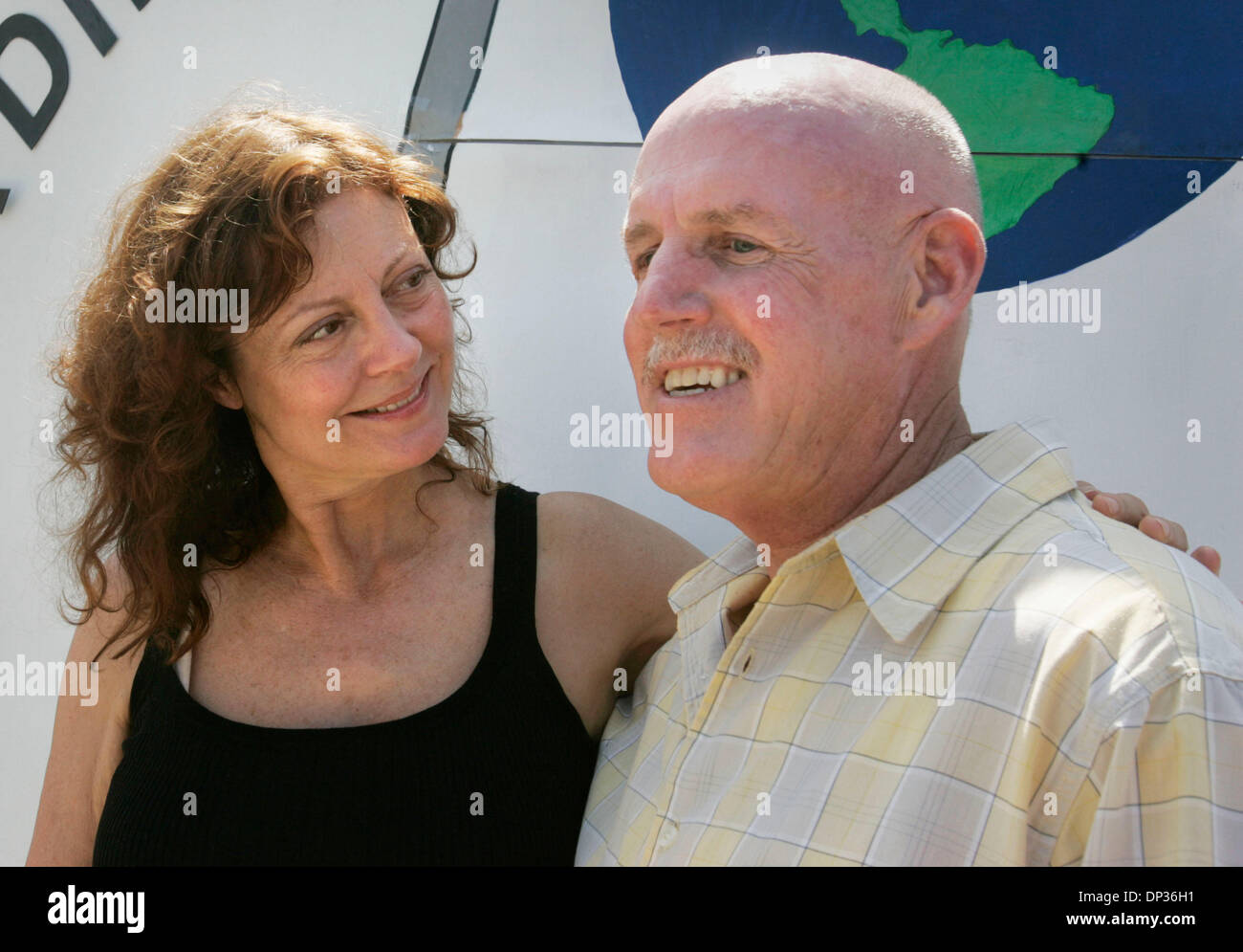 Jun 22, 2006; Tijuana, Mexico, USA; Actress SUSAN SARANDON, and DAVID ...