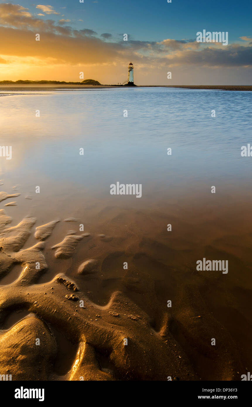 Lighthouse at talacre beach hi-res stock photography and images - Alamy