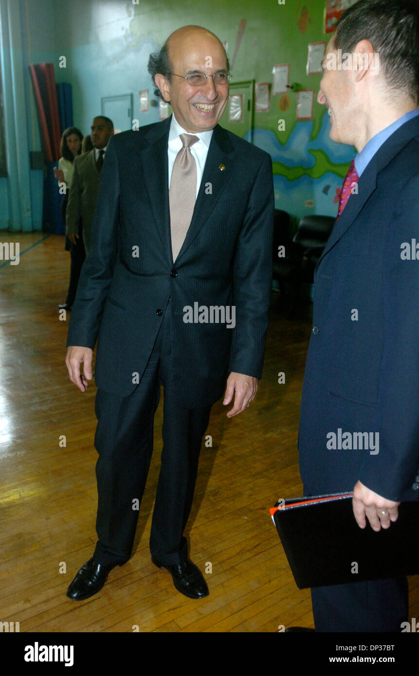Jun 22, 2006; Manhattan, New York, USA; Schools Chancellor JOEL KLEIN ...