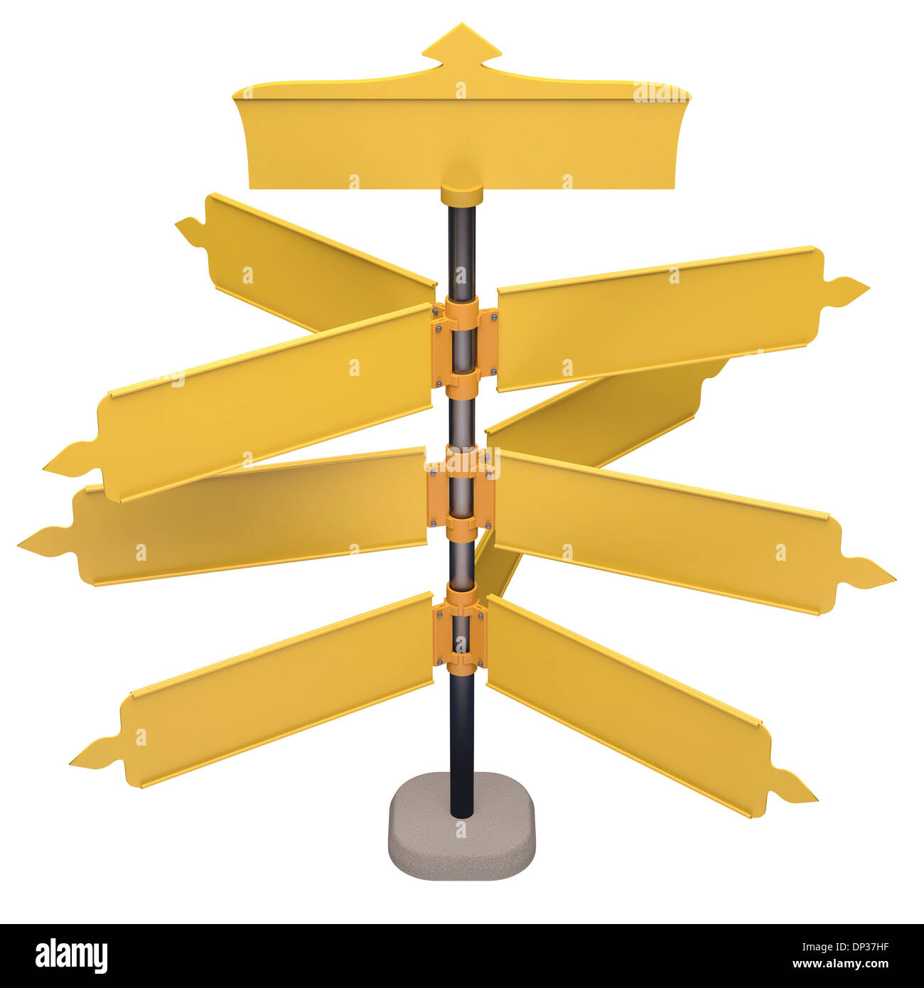 Road signs, artwork Stock Photo - Alamy