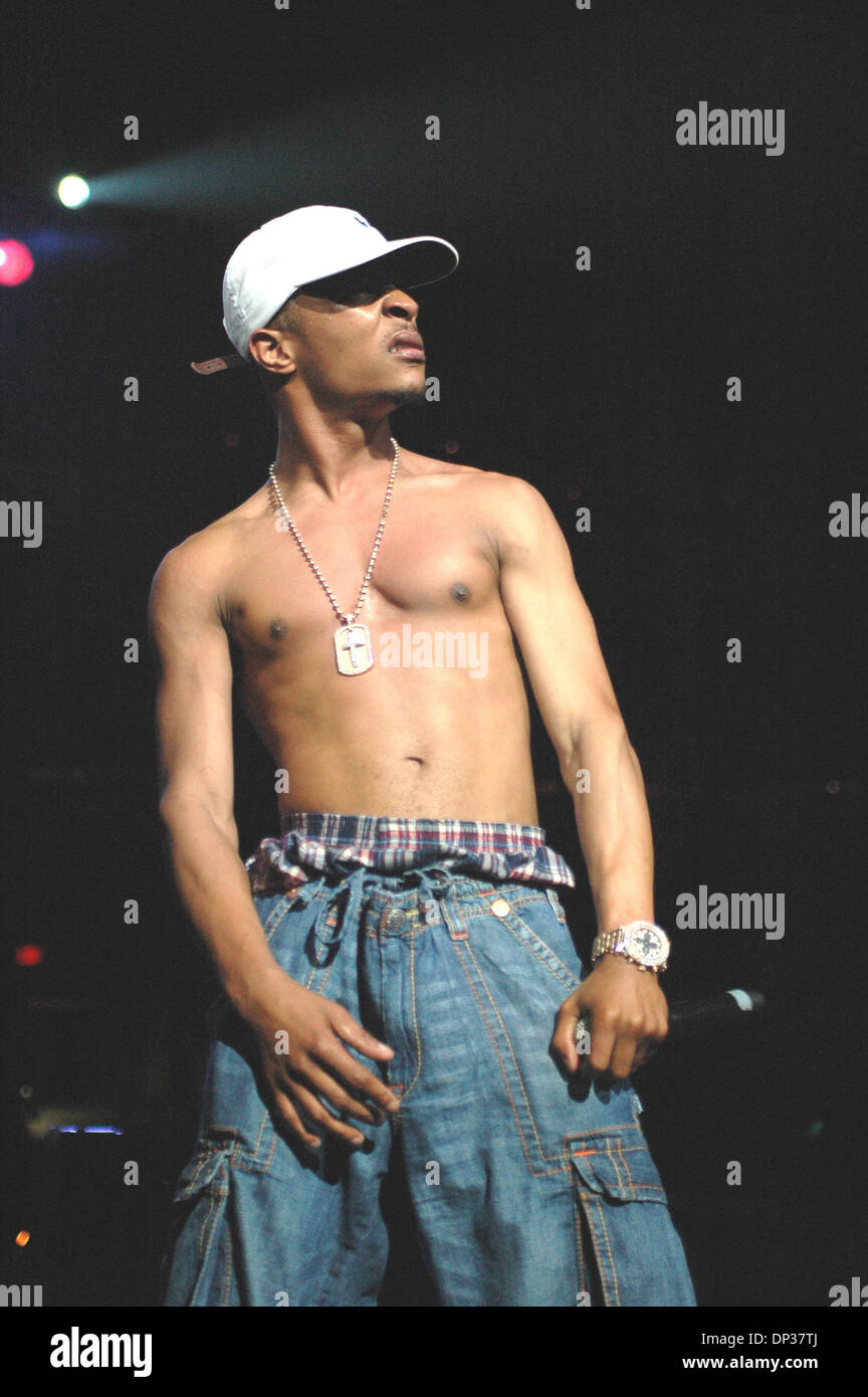 Jun 23, 2006; Washington, DC, USA; Rapper T.I. performs at the Stock ...