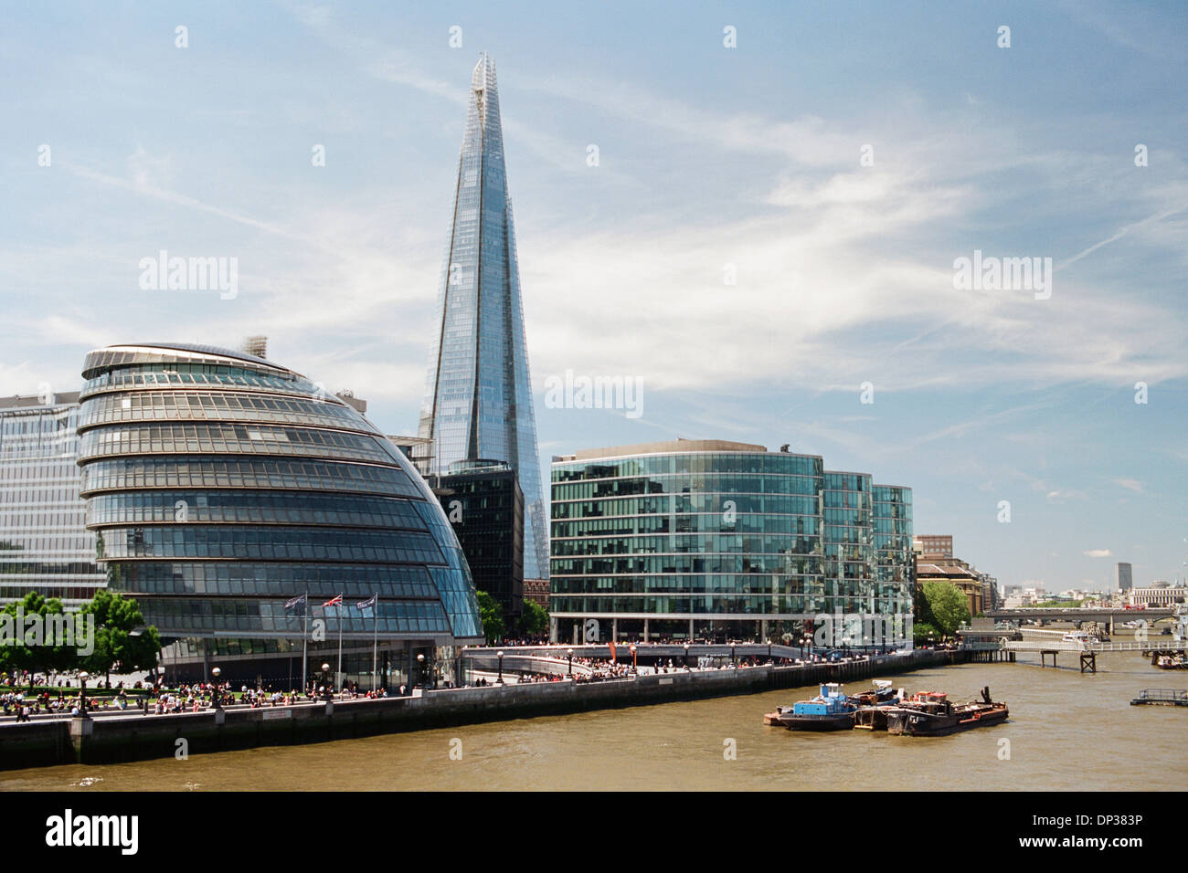 Tall london shard structure hi-res stock photography and images - Alamy