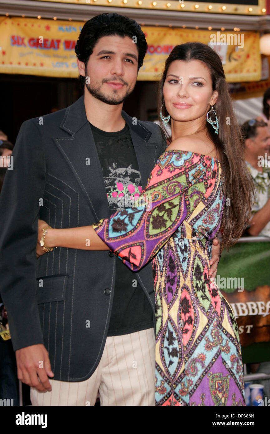Jun 24, 2006; Anaheim, California, USA; Actress ALI LANDRY & Husband ...